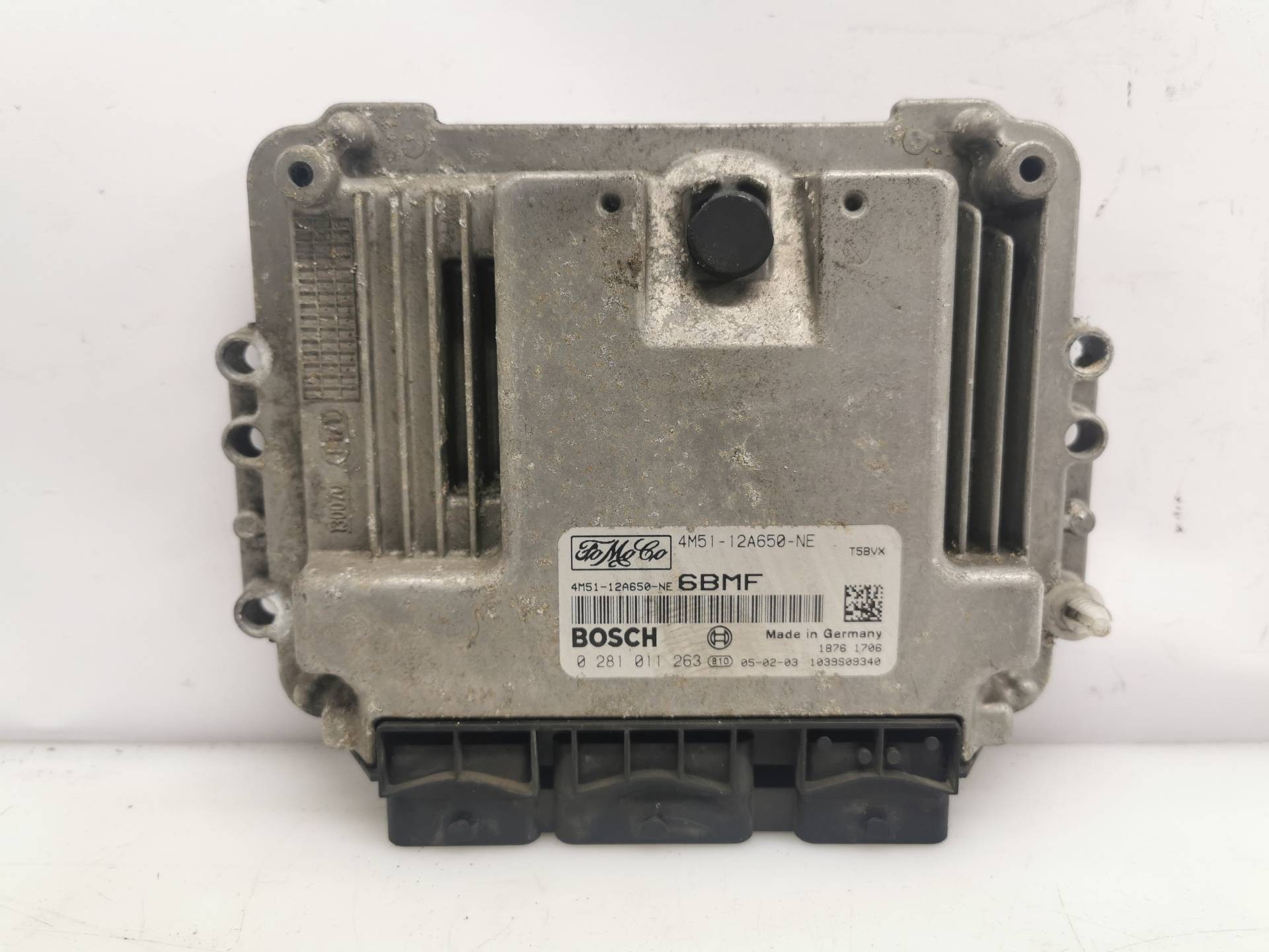 4M5112A650NE CALCULATEUR MOTEUR ECU / 0281011263 / 1782350 POUR FORD ...