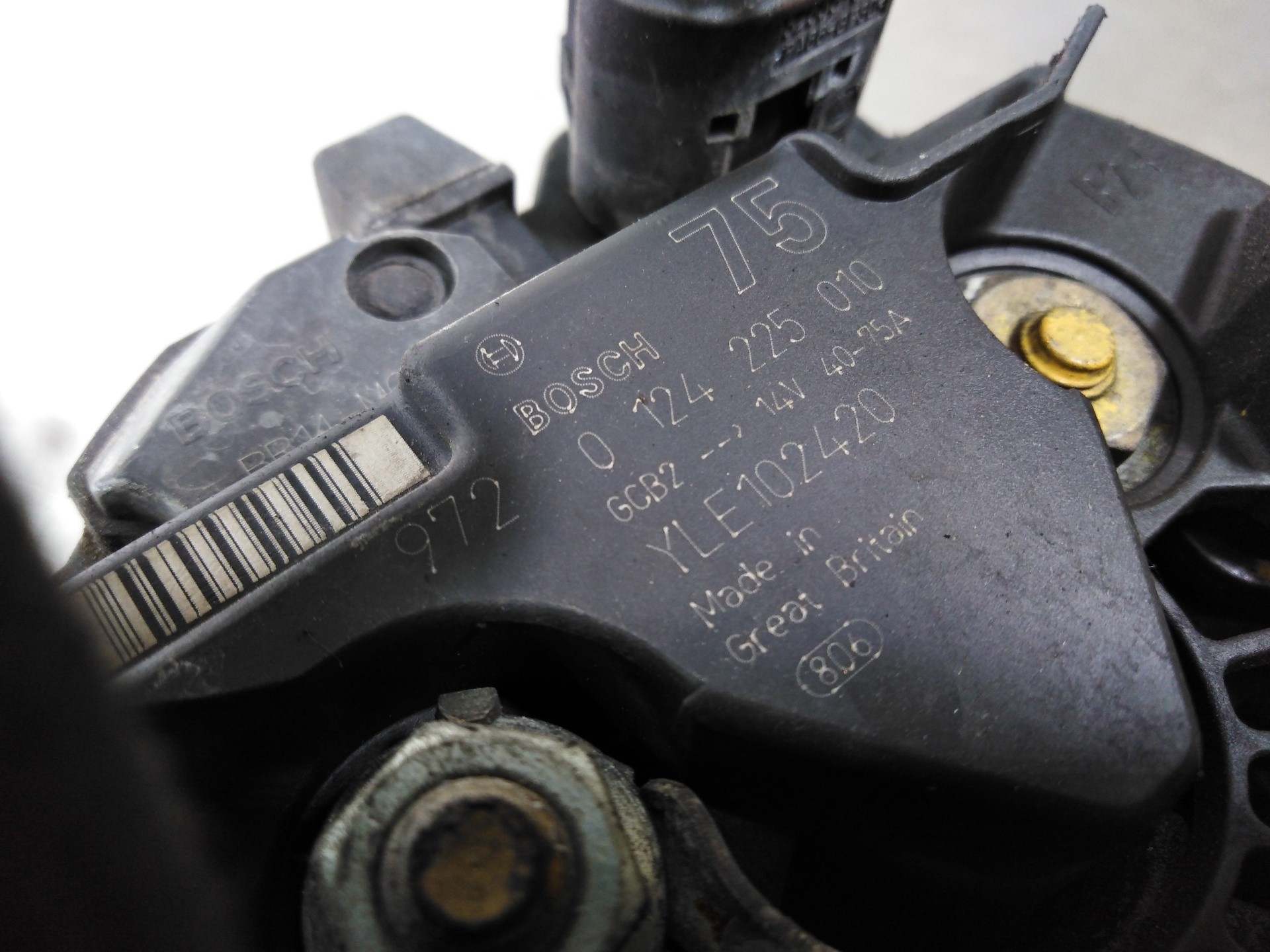 0124225010 ALTERNATEUR / 1832608 POUR MG SERIE 25 RF CLASSIC 3-PTAS. | eBay